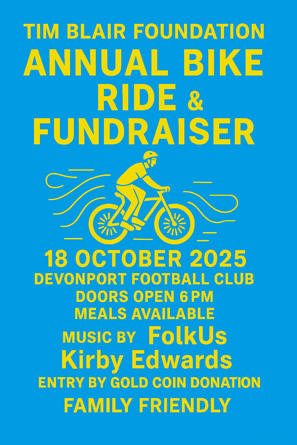 Tim Blair Run for Kids Foundation Annual Charity Bike Ride and ...